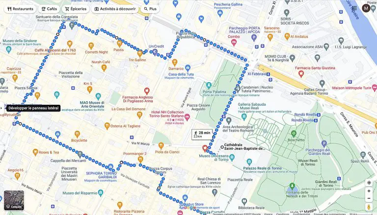 Que visiter, que faire à Turin en 1 jour - La souris globe-trotteuse
